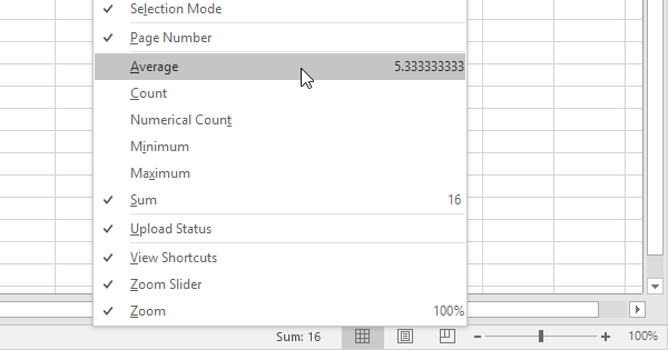 Status Bar in Excel - Easy Excel Tutorial Status Bar in Excel - Easy Excel Tutorial
