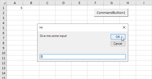 InputBox Function in Excel VBA - Step by Step Tutorial InputBox Function in Excel VBA - Step by Step Tutorial