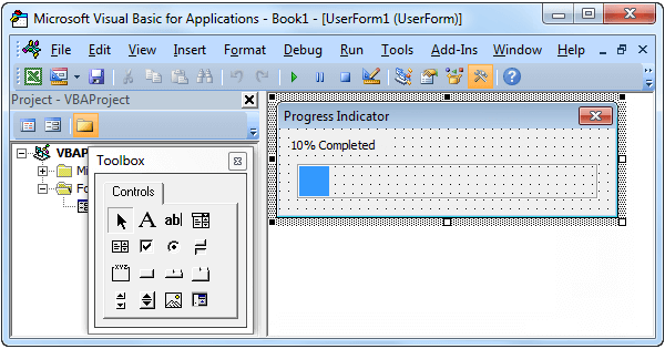 Progress Indicator in Excel VBA - Easy Excel Macros Progress Indicator in Excel VBA - Easy Excel Macros