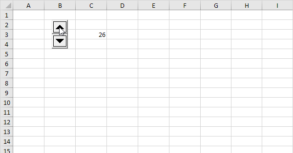 Spin Button in Excel VBA - Step by Step Tutorial Spin Button in Excel VBA - Step by Step Tutorial