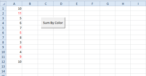 Sum By Color In Excel VBA Easy Excel Macros sum-by-color-in-excel-vba-easy-excel-macros