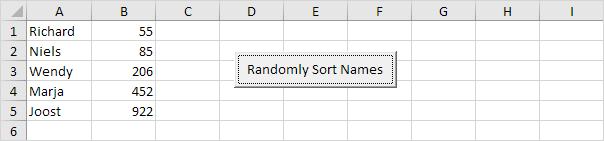 Randomly Sort Data in Excel VBA - Step by Step Tutorial Randomly Sort Data in Excel VBA - Step by Step Tutorial