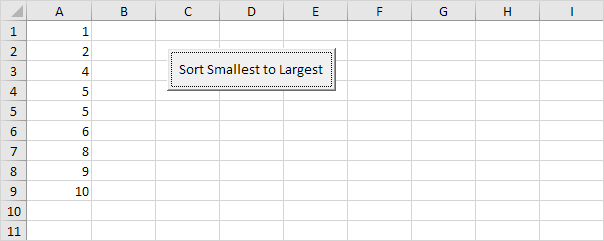 Sort Numbers in Excel VBA - Step by Step Tutorial Sort Numbers in Excel VBA - Step by Step Tutorial